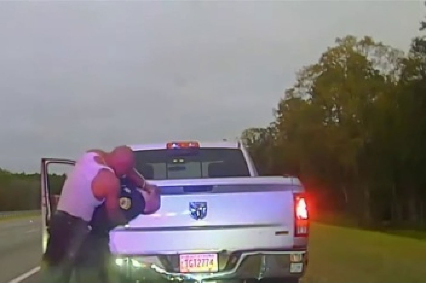 Florida man Leonard in dash cam video - World News