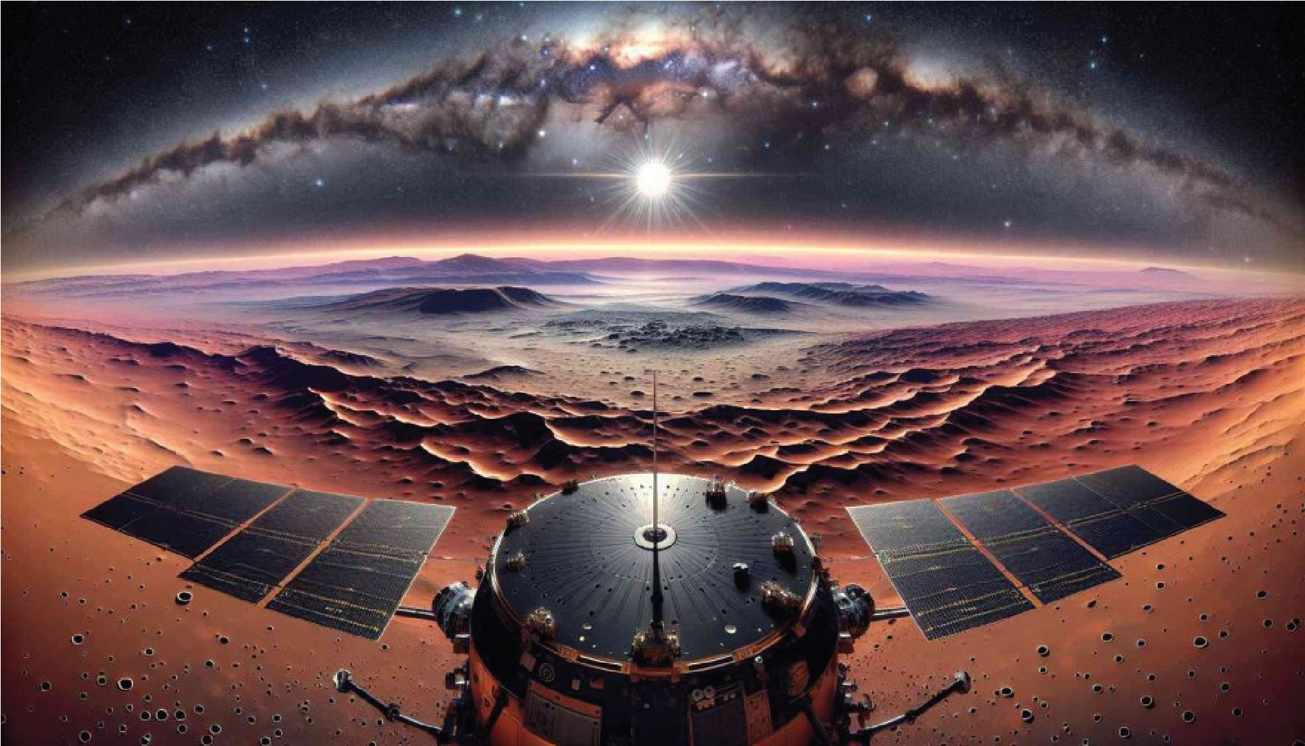 Martian horizon captured in new image - World News